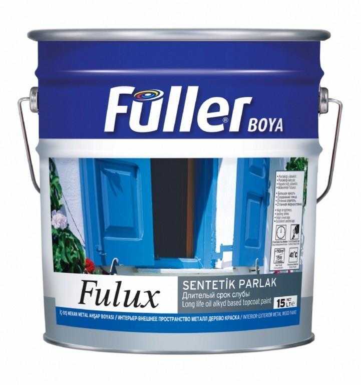 Fulux Sentetik Parlak Boya 0,25 Litre Siyah - supersoci.com