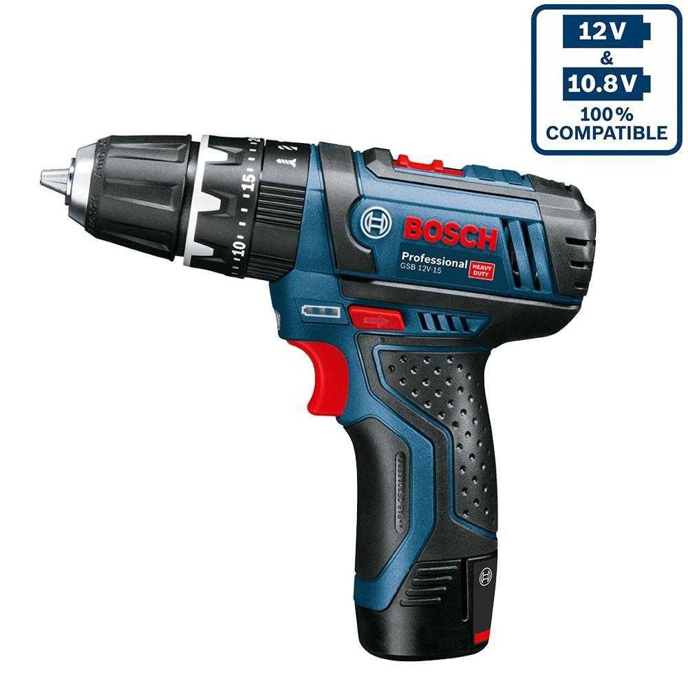 Bosch GSB 12 V 15 Lİ Çantalı Çift Akülü Darbeli - supersoci.com