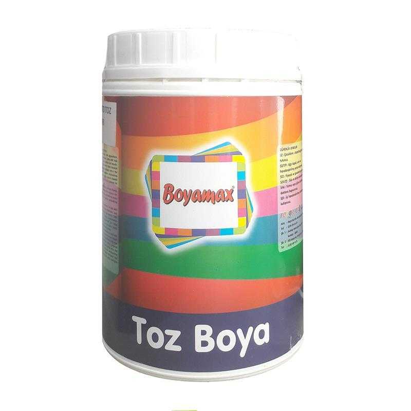 Boyamax Toz Boya Çimento Sarı 1 Kg - supersoci.com