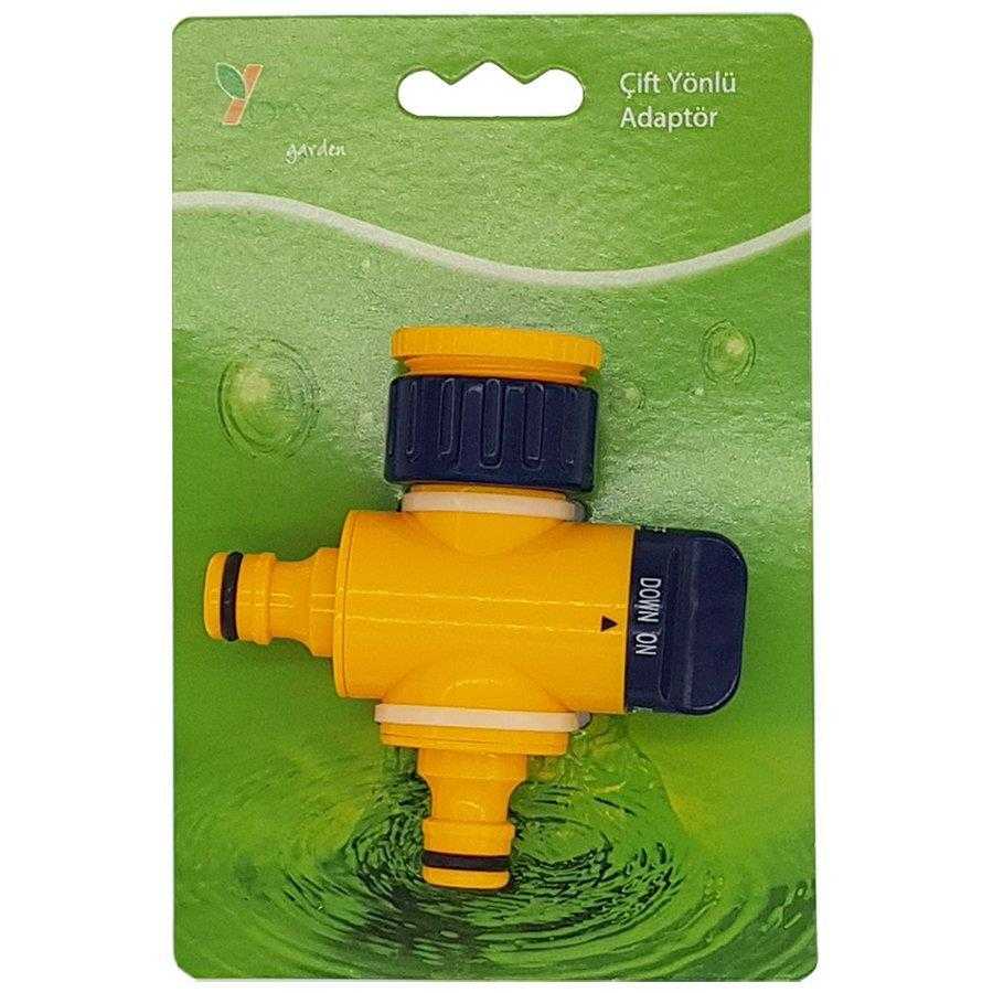 Daye DY8906 Çift Çıkışlı Musluk Aparatı - supersoci.com